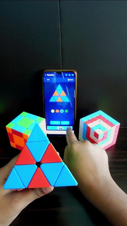 Solving Pyraminx with AI 🤖 (Cube Solver App) - YouTube