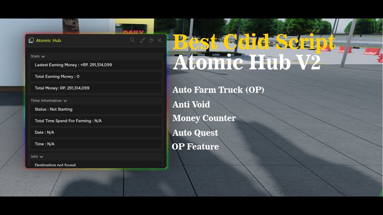 Best Car Driving Indonesia Script | Atomic Hub CDID Script Showcase - YouTube