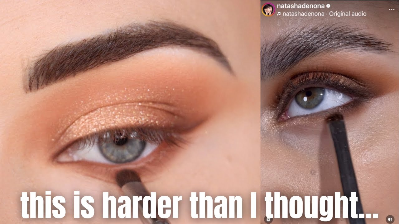 I Tried Following a Natasha Denona Eyeshadow Tutorial | I Need a Warm ...