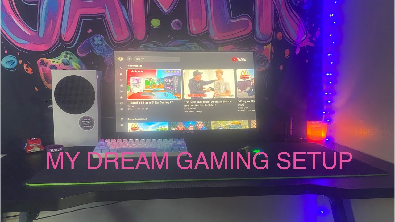 MY DREAM GAMING SETUP… - YouTube