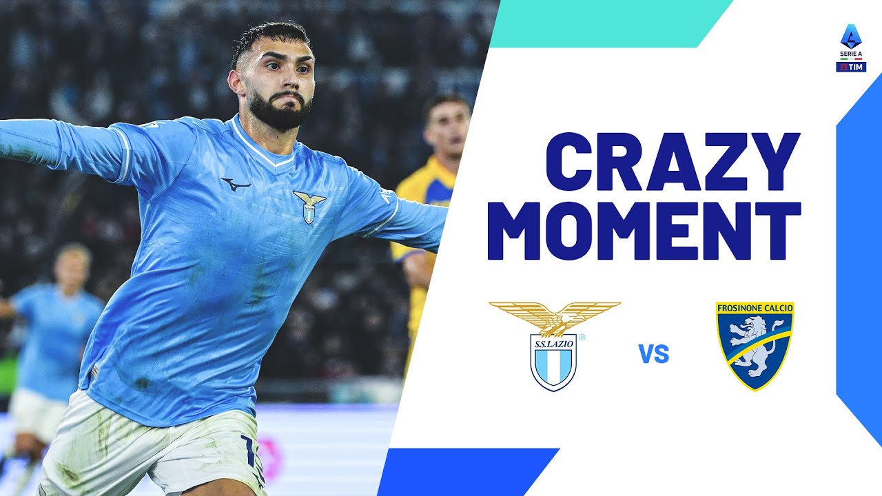 Lazio turn the game around in 2 minutes | Crazy Moment | Lazio ...