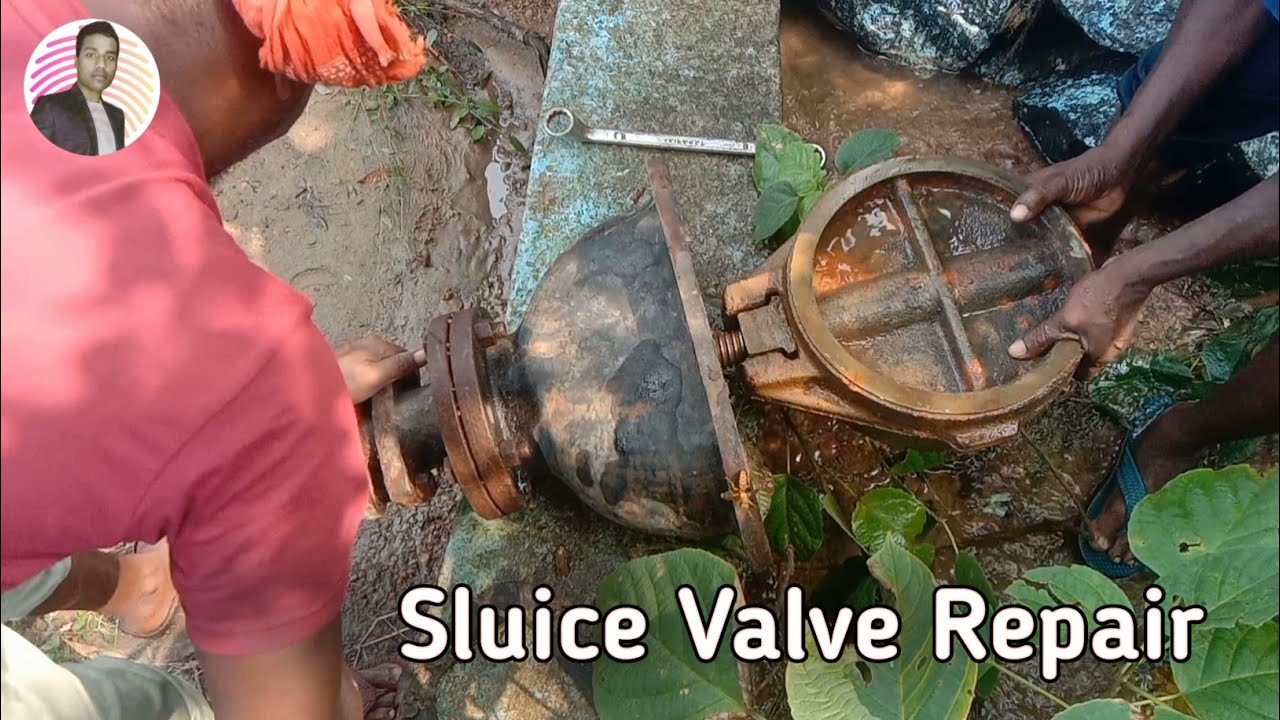 Sluice Valve Repair 250mm / Sluice Valve Open Nahi ho rahi thi / Valve ...
