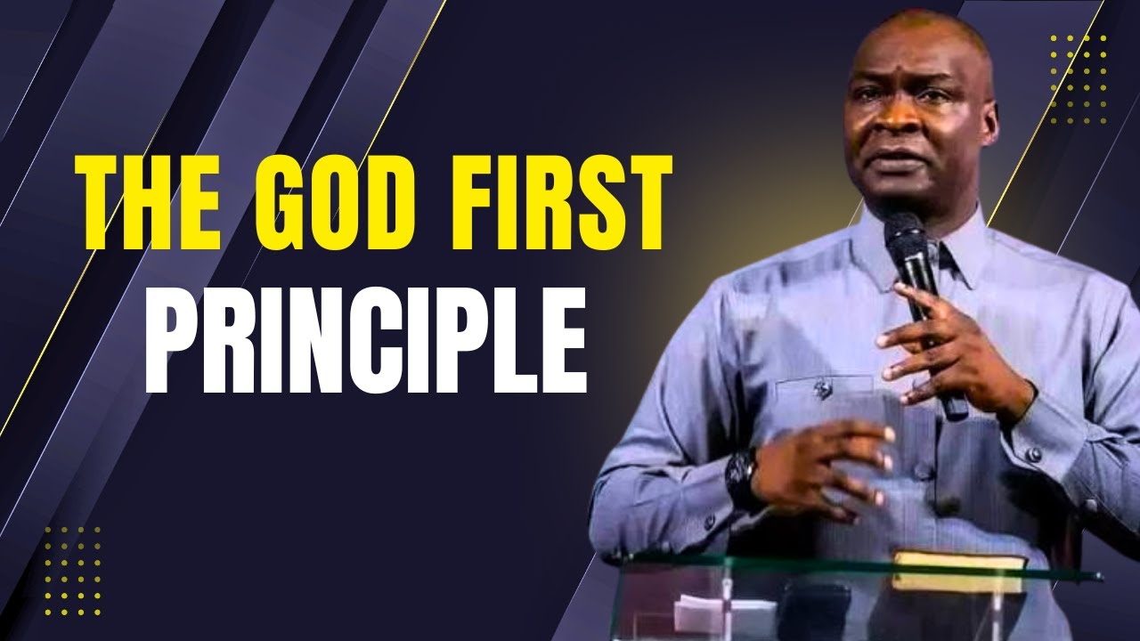 The God First Principle | Apostle Joshua Selman - YouTube