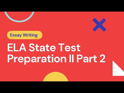 ELA State Test || Part 2|| Essay Writing|| 3rd Grade - YouTube