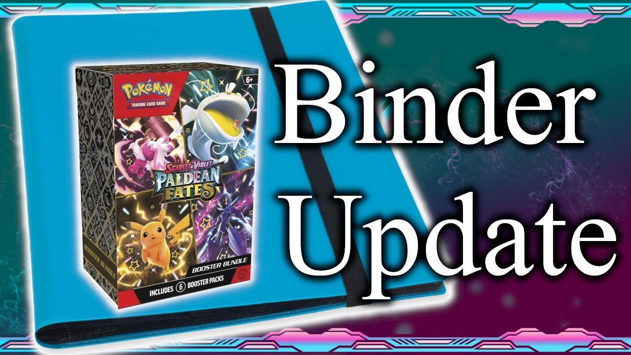 Paldean Fates Pack Opening & Binder Update. - YouTube
