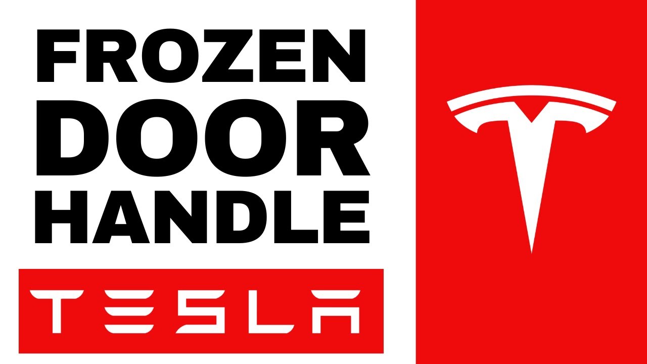 Tesla: How to Fix Frozen Door Handle - 2025 - YouTube
