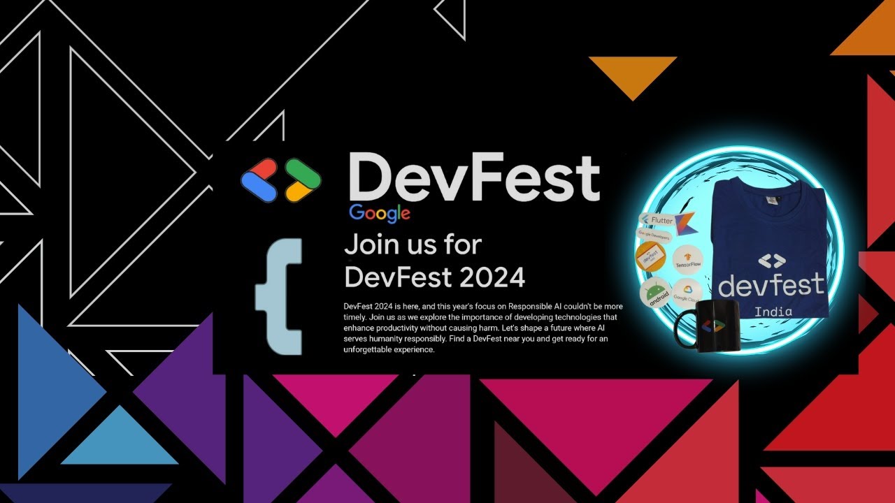 Google DevFest 2024 India || Free Swags and Goodies || Must attend ...