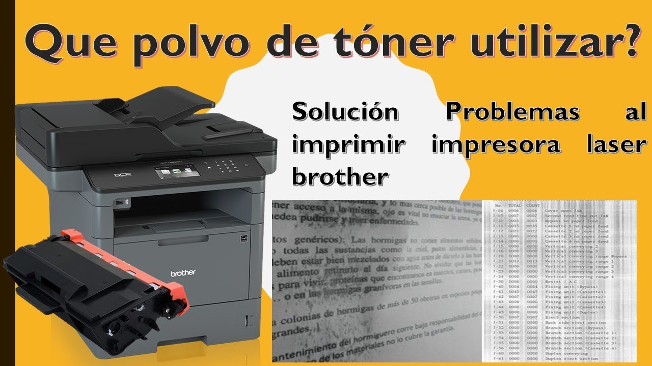 Que polvo de toner utilizar para rellenar cartucho de toner BROTHER TN ...
