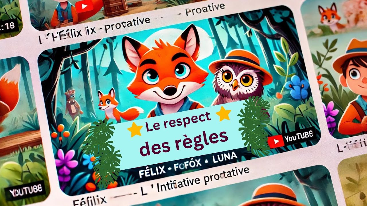 Félix et Luna : Le Respect des Règles | Belle Histoire pour Enfants ...