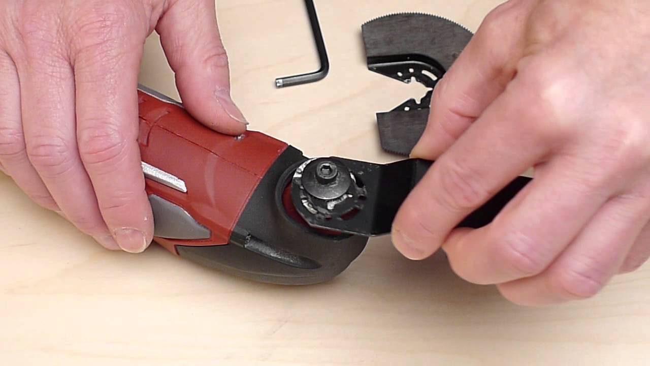 kwb tools - Quick-Change für Multitool - YouTube
