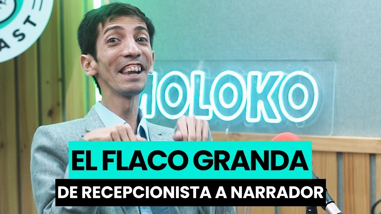 EL FLACO GRANDA: DE RECEPCIONISTA A NARRADOR DE FÚTBOL | Moloko Talks ...