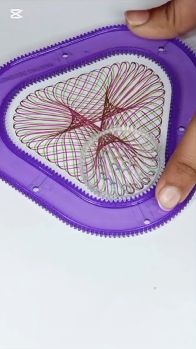 "Master the Art of Spirograph | Easy DIY Designs for Beginners and Pros"#art #spirograph #asmr ...
