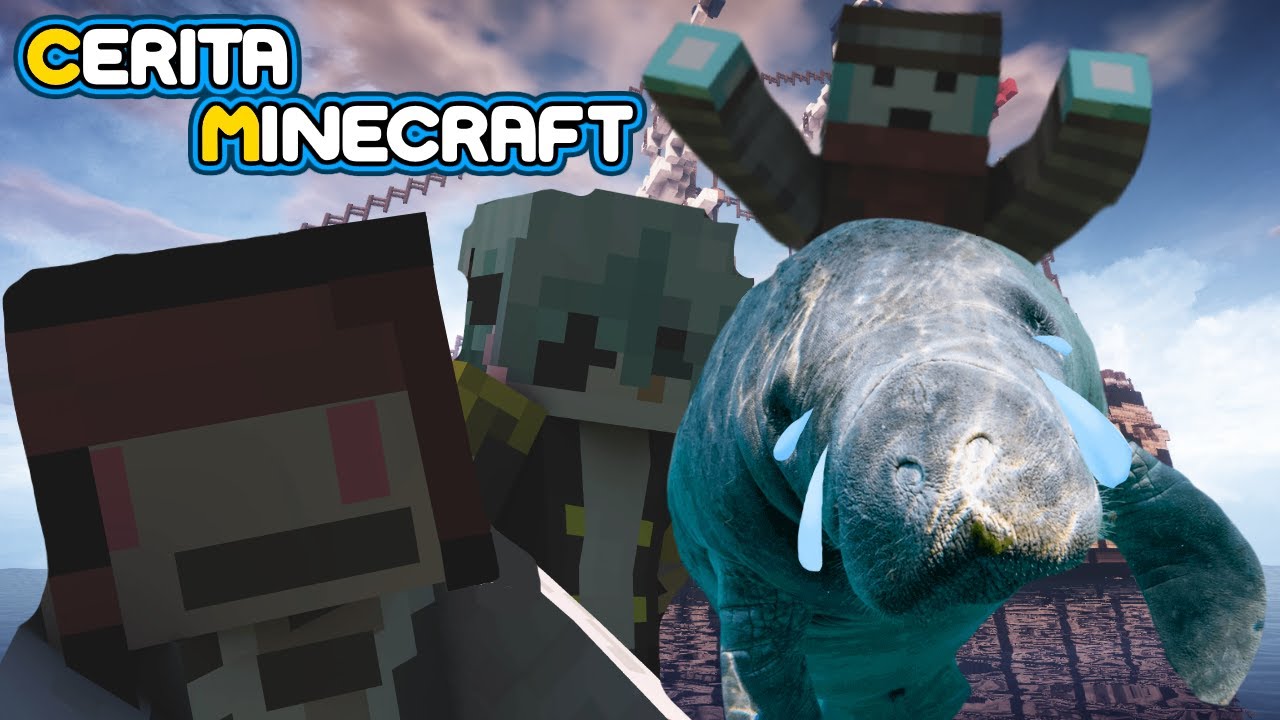 Bajak Laut Mencari Tangisan Dugong! - Cerita Minecraft Ft. 3Brothers ...