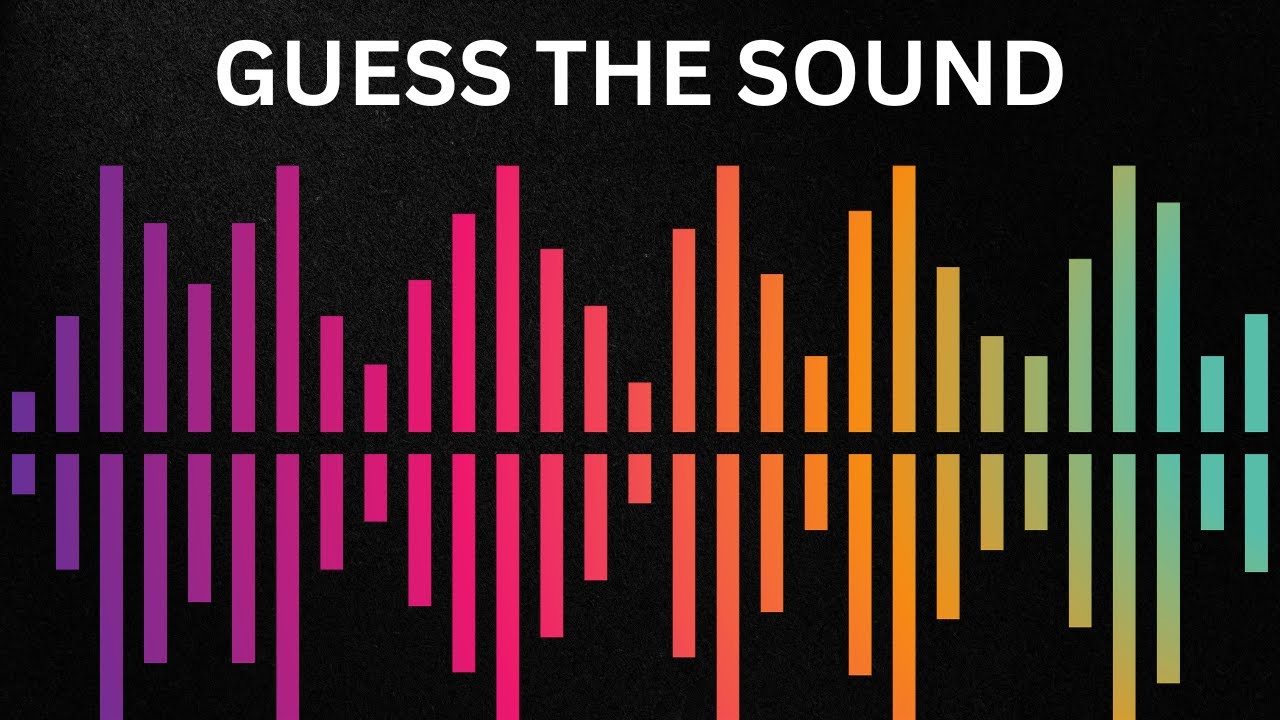 Guess The Sound Quiz | 30 Sounds To Guess - YouTube