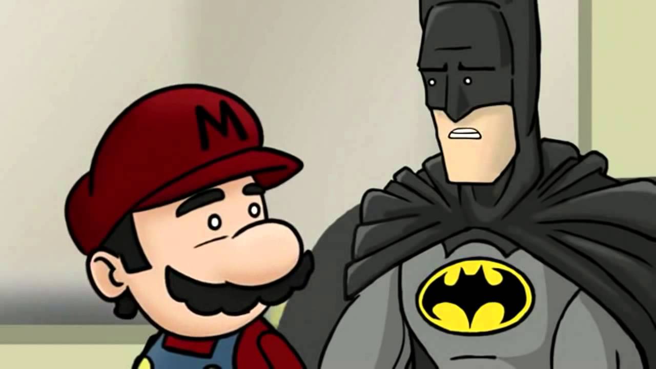 Batman v Superman | Super Cafe Mario Bros - YouTube
