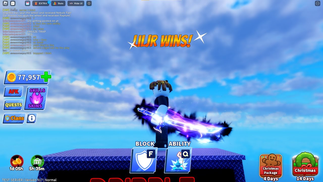 NEW NEBULA YORU and FREEZE TRAP showcase BLADE BALL - YouTube