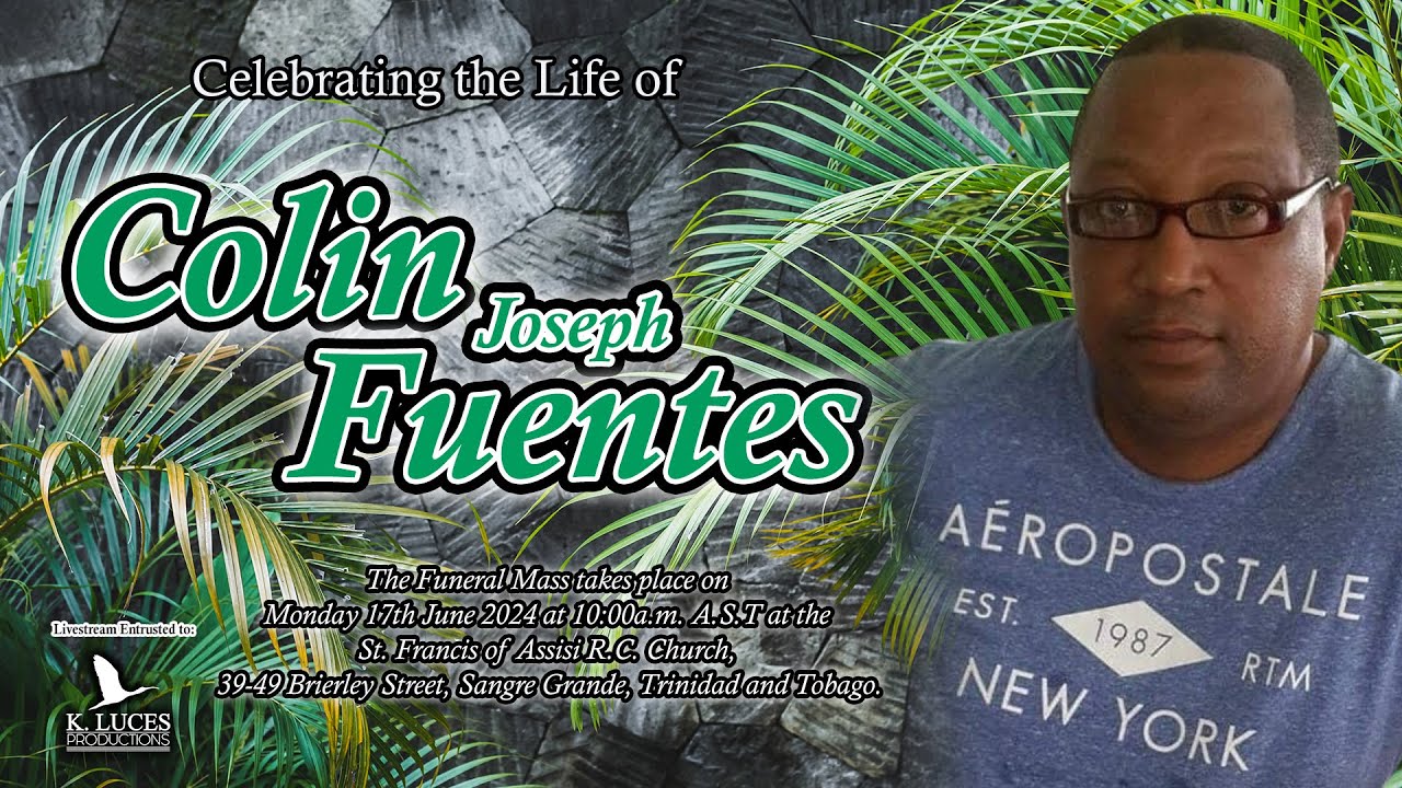 Funeral Mass of Colin Joseph Fuentes - YouTube