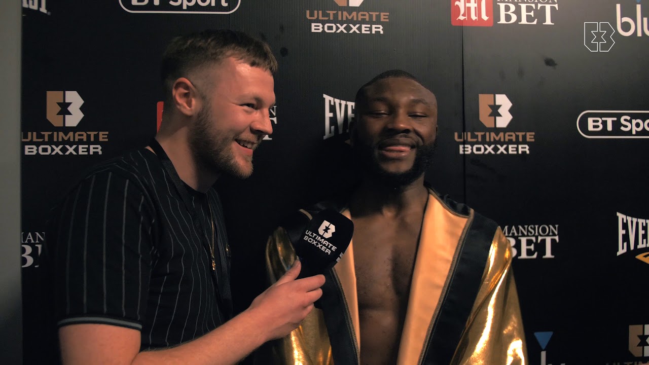 AGT interviews Derrick 'The Punching Preacher' Osaze at Ultimate Boxxer ...