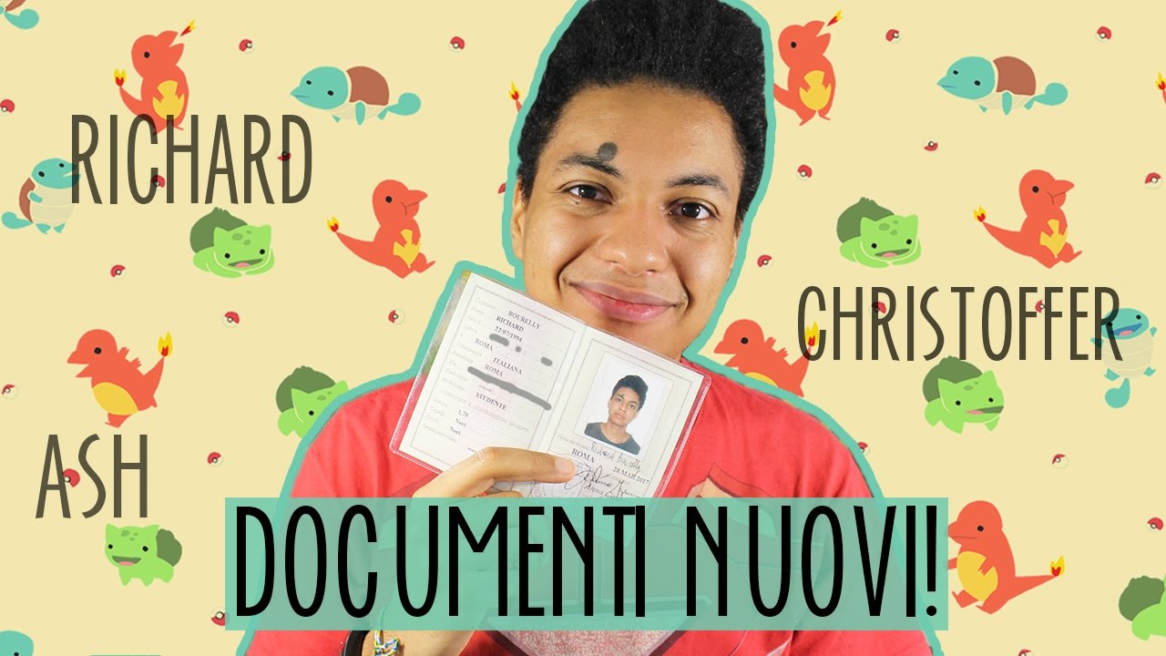 HO CAMBIATO I DOCUMENTI!! | Richard Thunder - YouTube