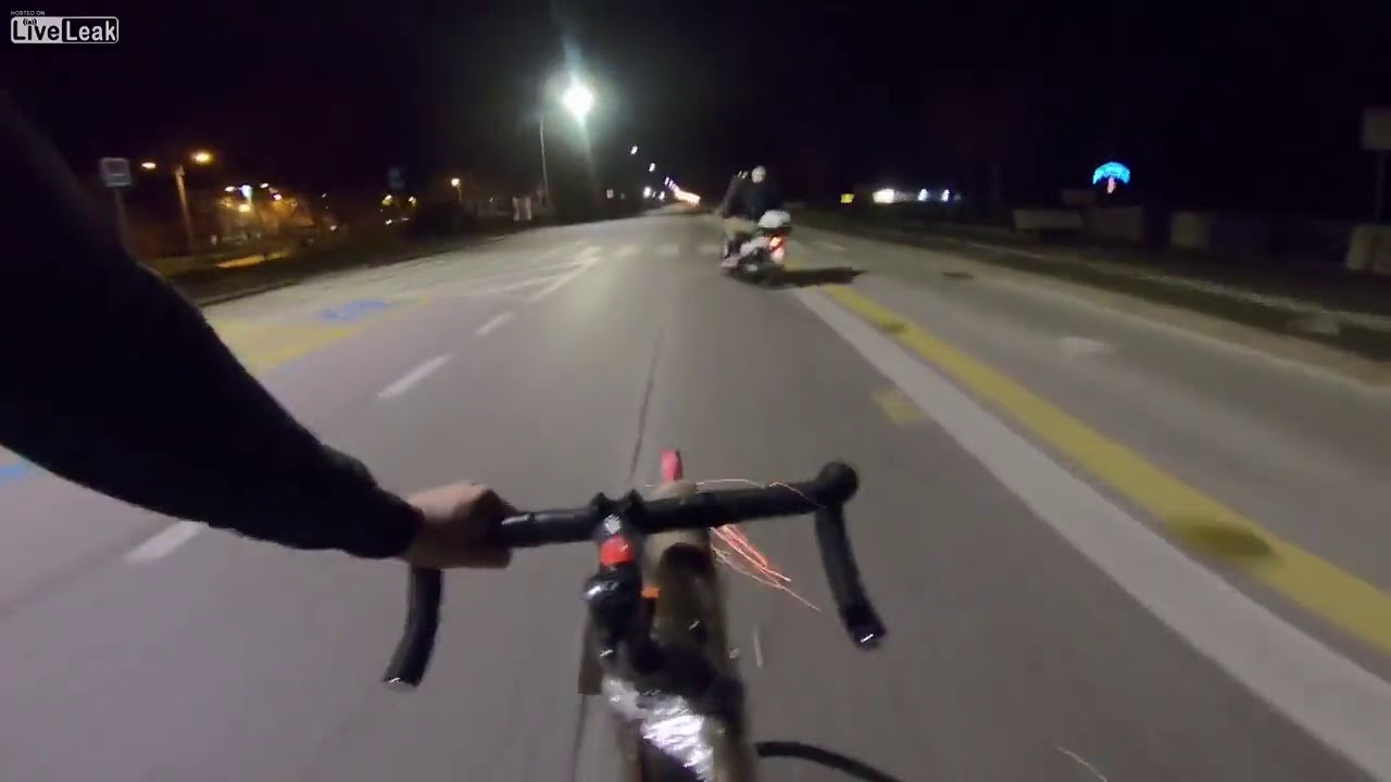 Fireworks From A Bike - YouTube