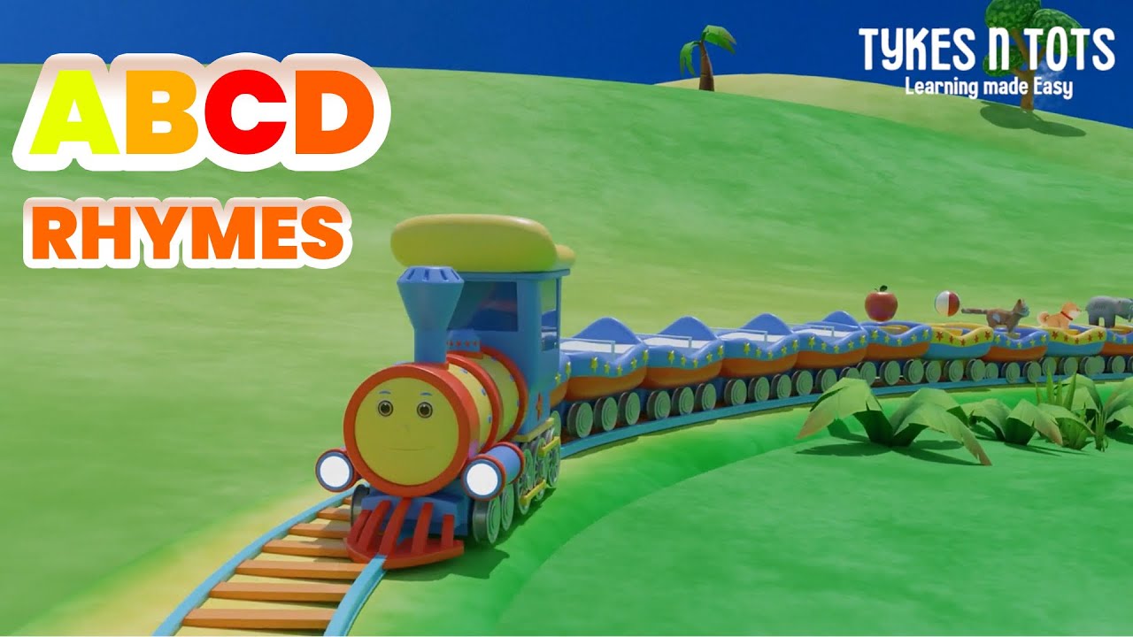 Sing The Alphabet ABCDE| Learn Alphabet with 3D Animation| #kidssong # ...