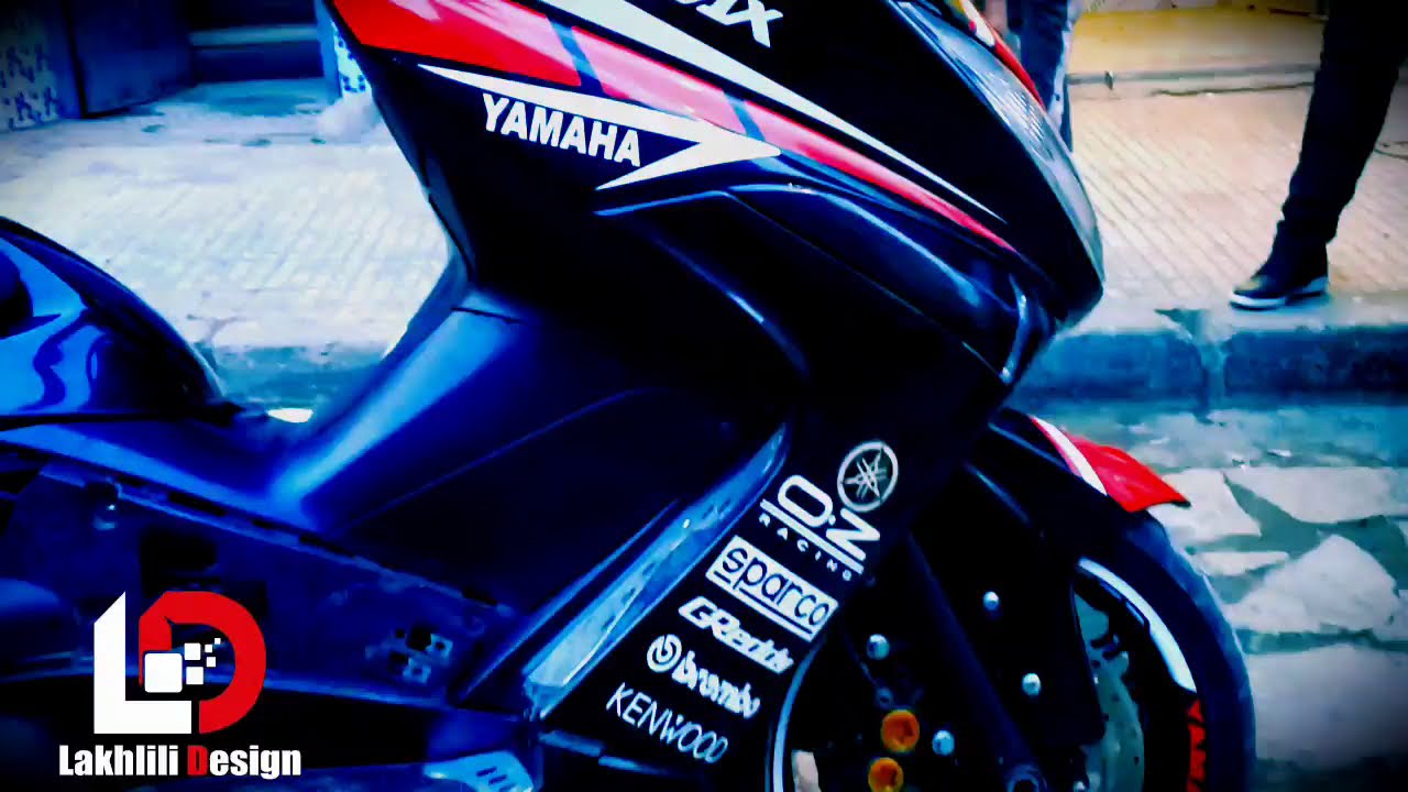 decalque et wrapping #sh #tmax - YouTube