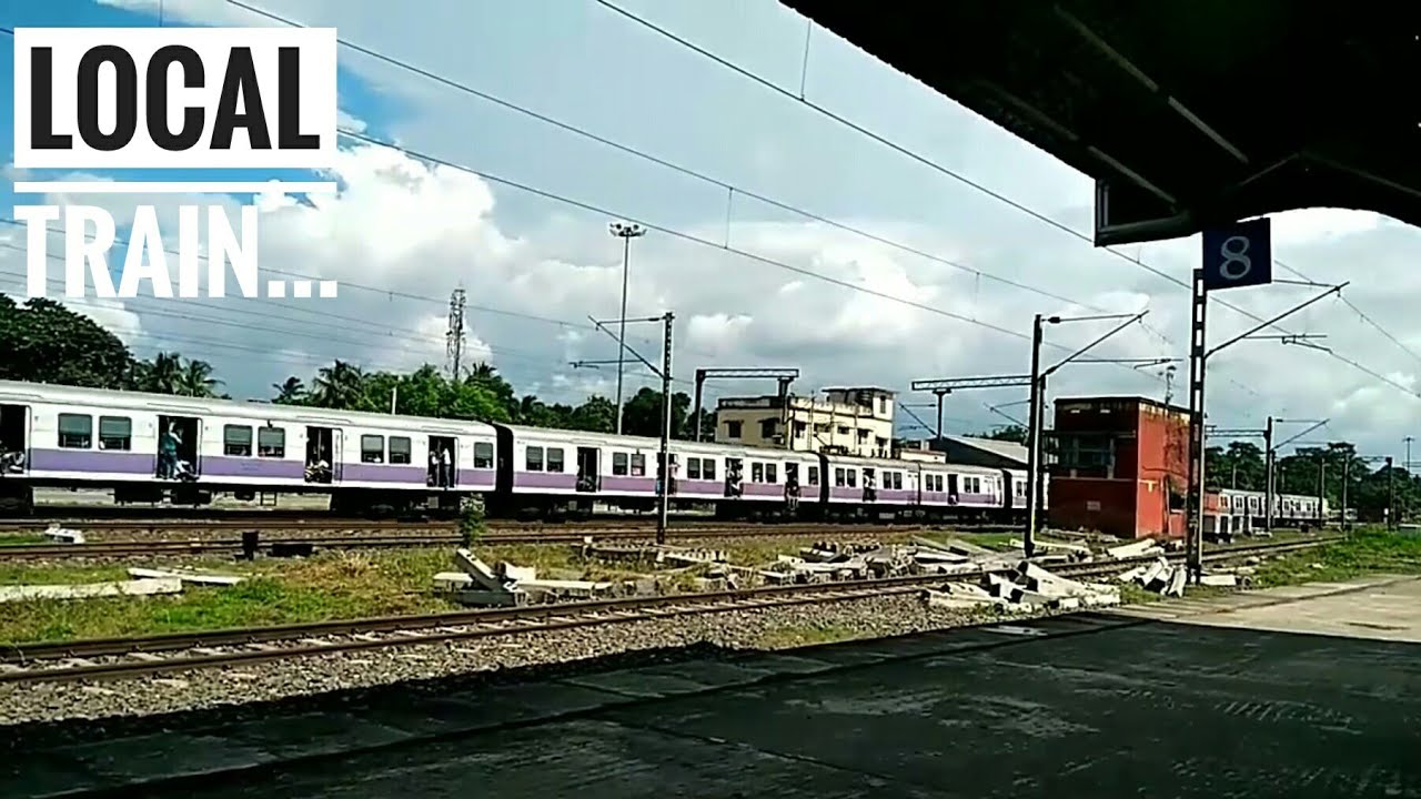 A Local train starting journey... from------ - YouTube