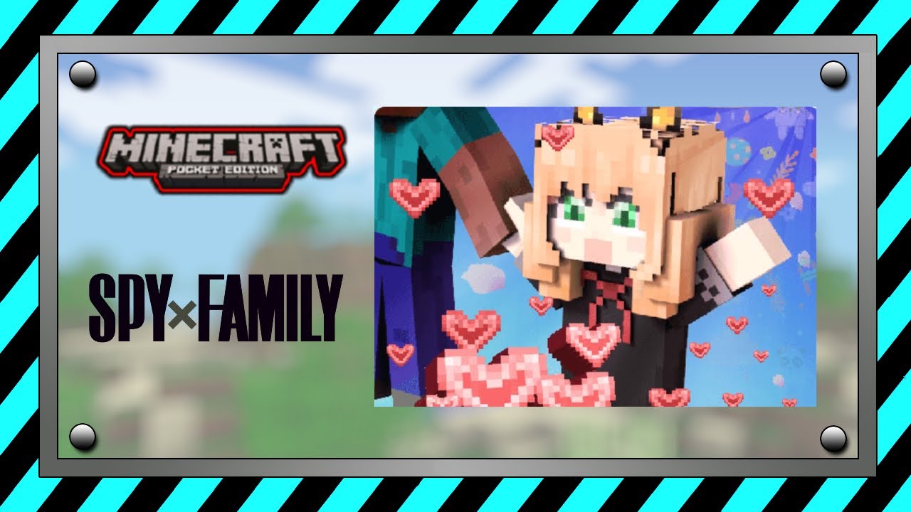 Minecraft PE : Spy x Family Mod【Mod ShowCase】 - YouTube