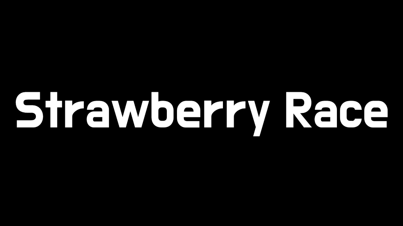 Strawberry Race - YouTube