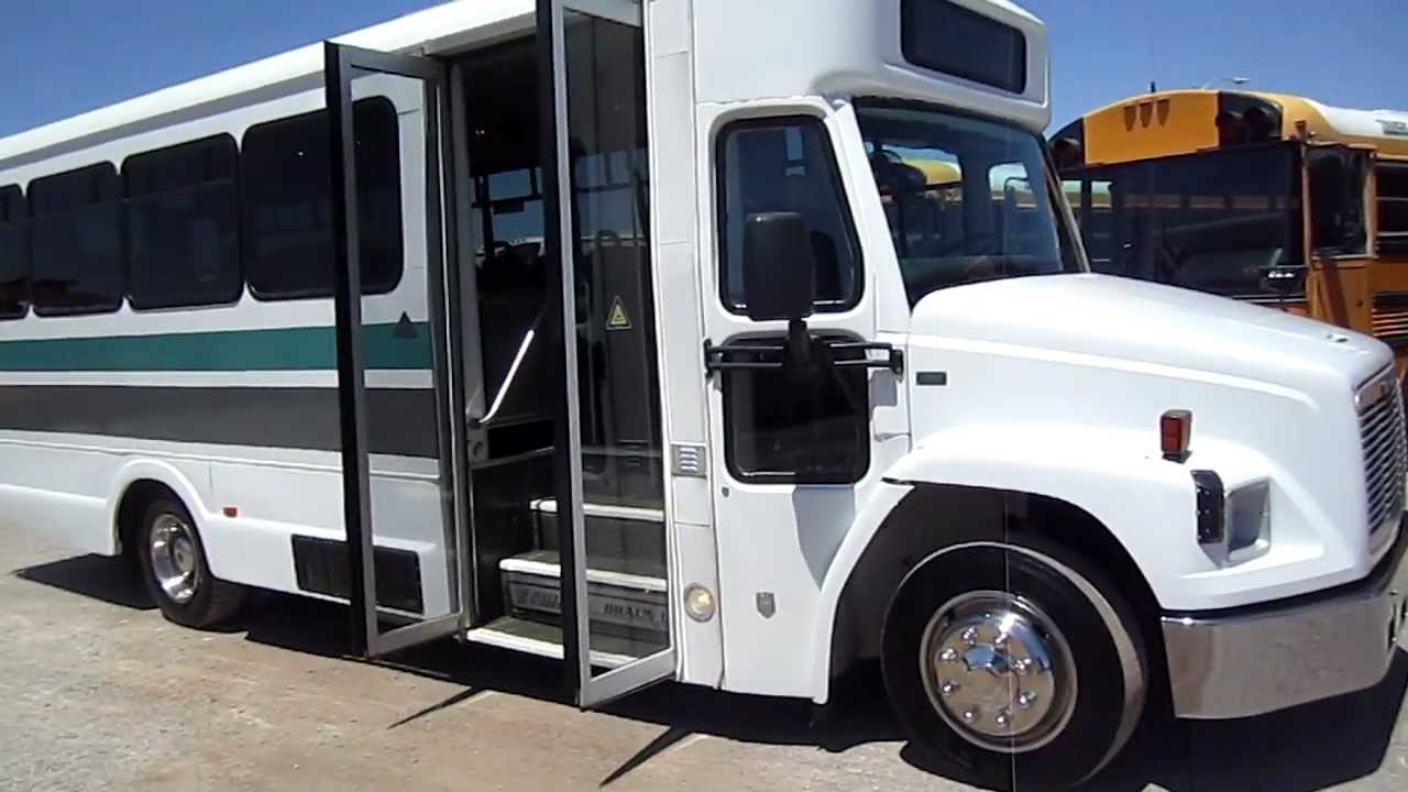 2005 Freightliner Chassis Glaval Shuttle Bus With Wheelchair Lift In ...