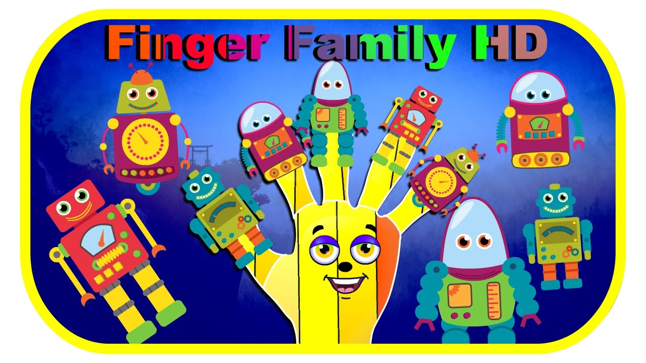 Finger Family 10 Collection || Animals,Robo,cartoon,Finger Family ...