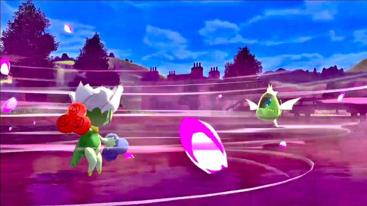 ROSERADE - PETAL BLIZZARD (POKEMON SHIELD) - YouTube