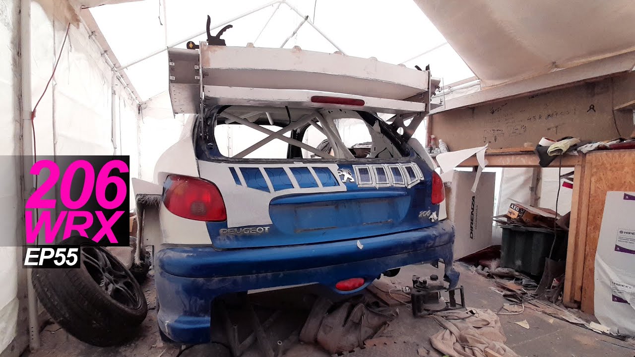 206 WRC/RX/WRX Rally Car! *TENT BUILD* 206 WRX Ep55 - [BlendLine] Build ...