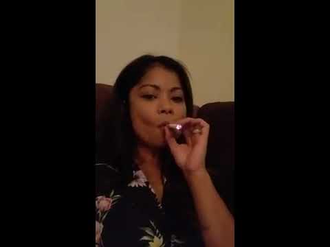 Smoking fetish  - snap inhale