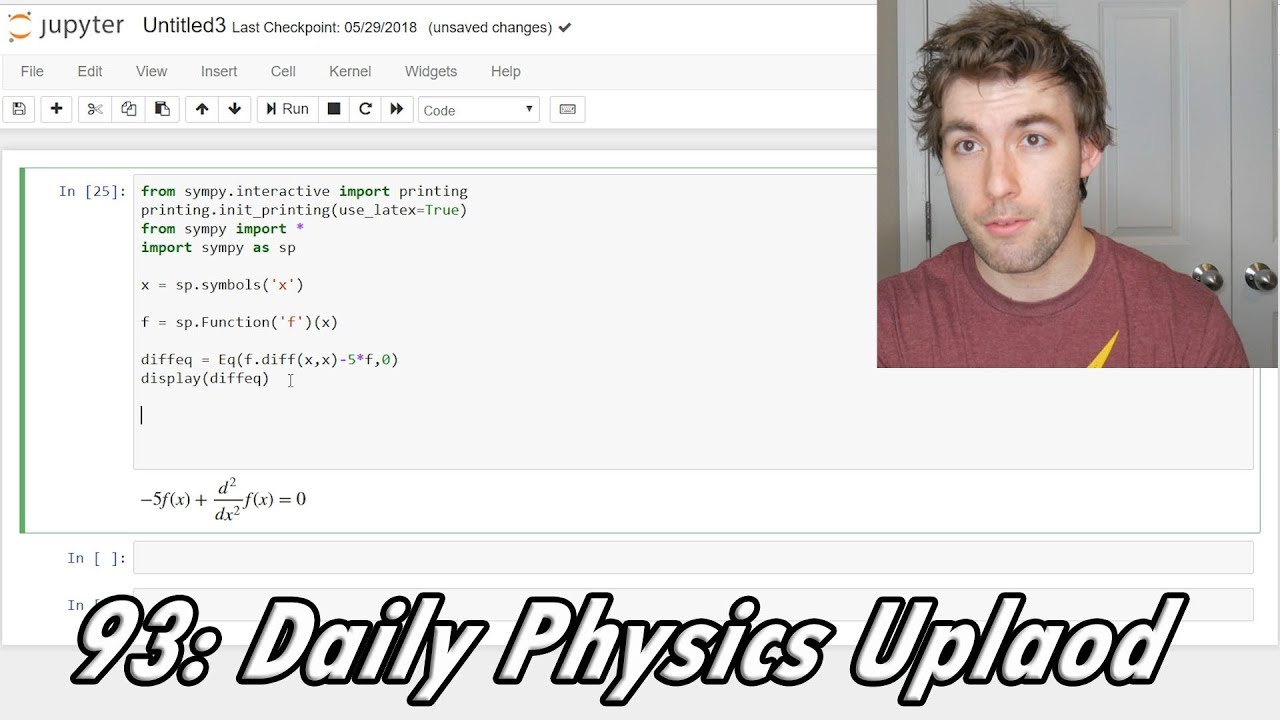 Solving Differential Equations In Python In Less Than 5 Minutes