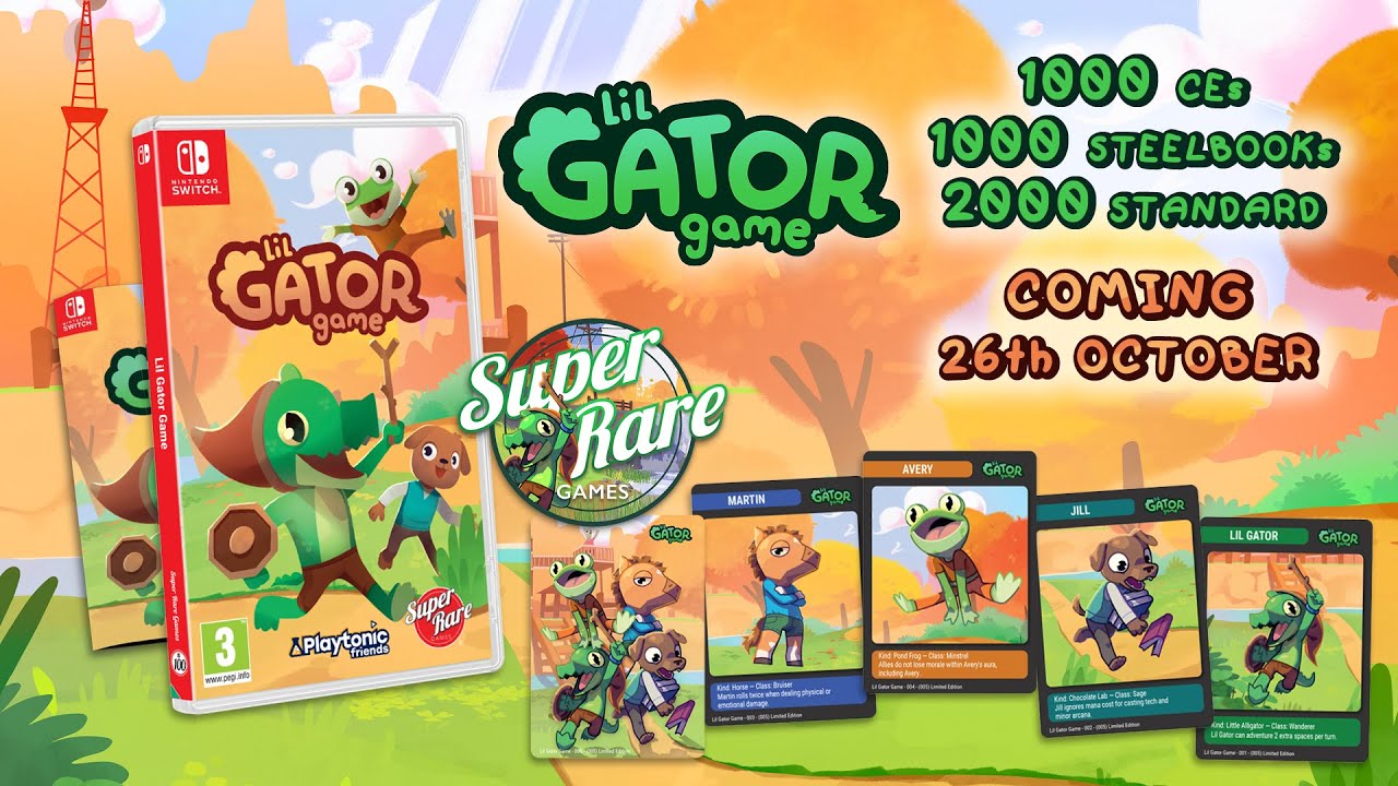 Lil Gator Game - Physical Trailer - YouTube