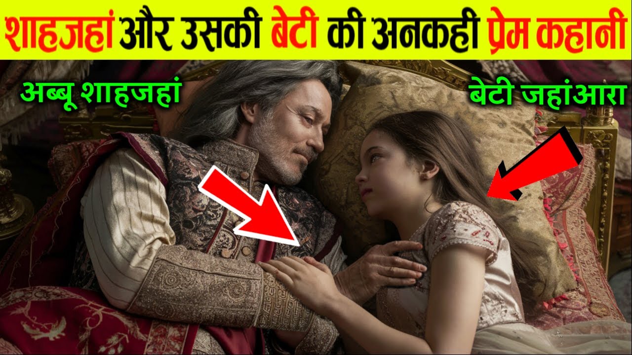 शाहजहां और उसकी बेटी जहाँआरा का अनोखा रिस्ता !! Shah Jahan Ke Bare Mein ...