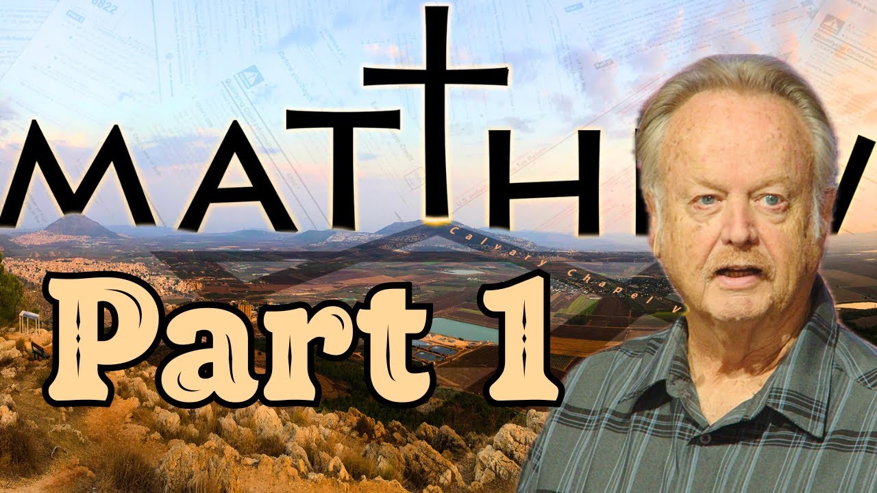 Matthew - Pastor Cliff Watson - Part 1 - YouTube