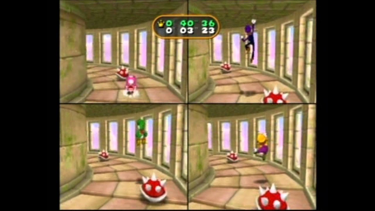 Mario Party 7: 4 Player Minigame - Fun Run [Audio Fix] - YouTube