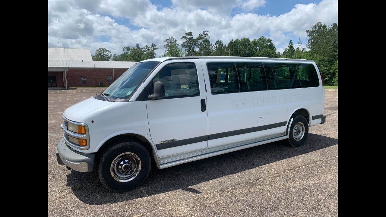 1998 Chevrolet Express Passenger Van (108,926 Actual Miles) - YouTube