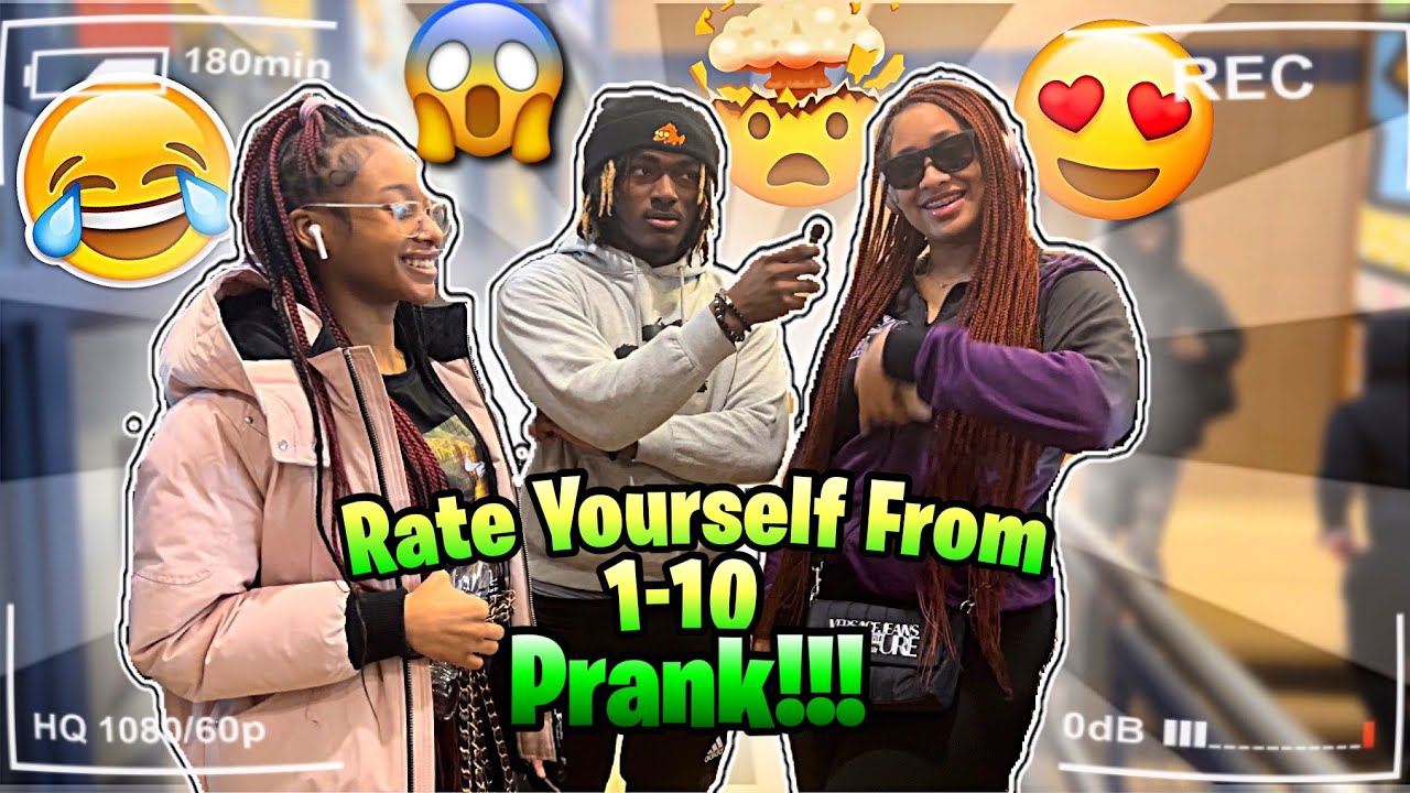 WHAT WOULD YOU RATE YOURSELF ON A SCALE OF 1-10😍😂| Public Interview ...