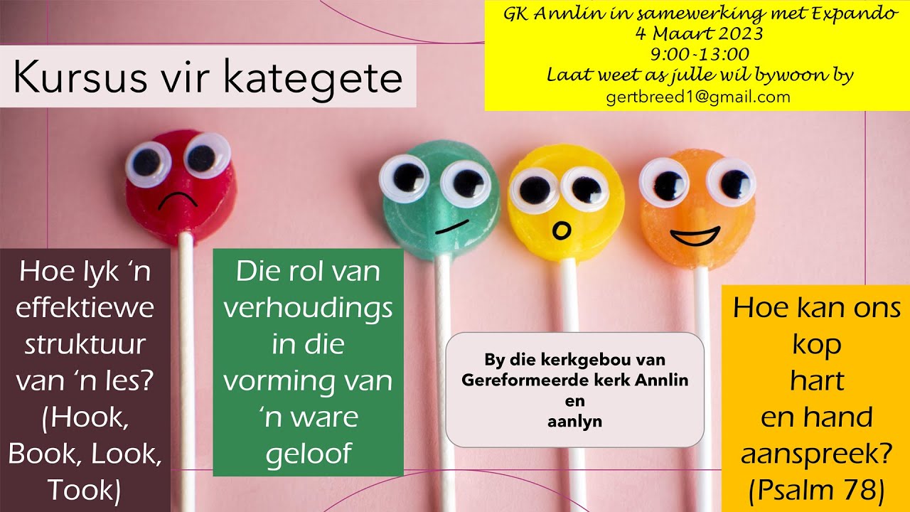 Kategete toerusting - YouTube