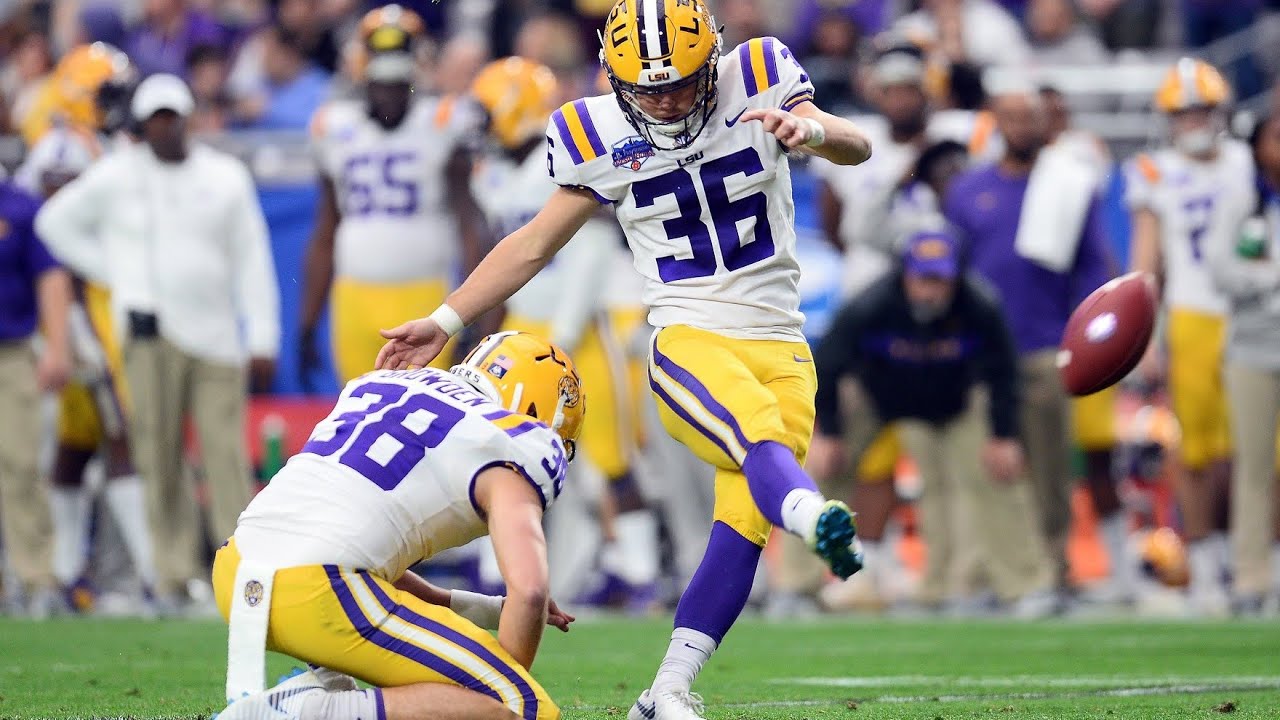 LSU Upsets Florida with a Game Winning Field Goal 37-34 - YouTube