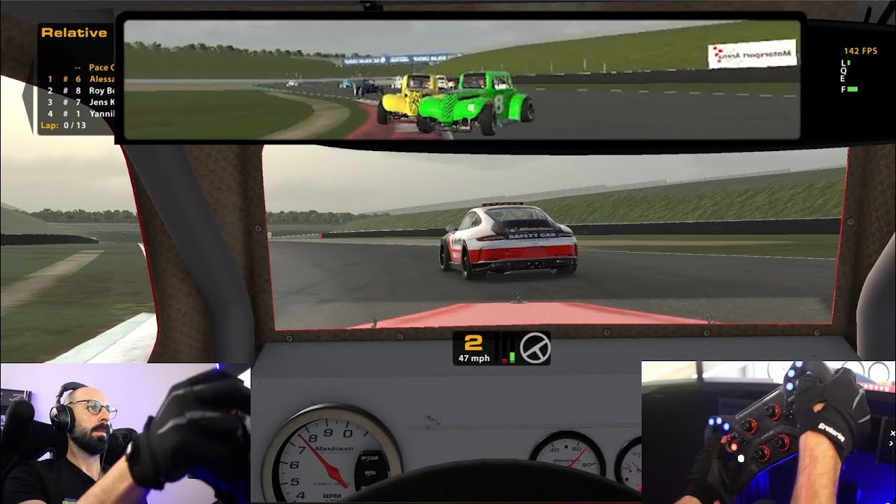 RITORNO su iRacing & SI FANNO FUORI nel FORMATION LAP | GARA in LEGEND ...