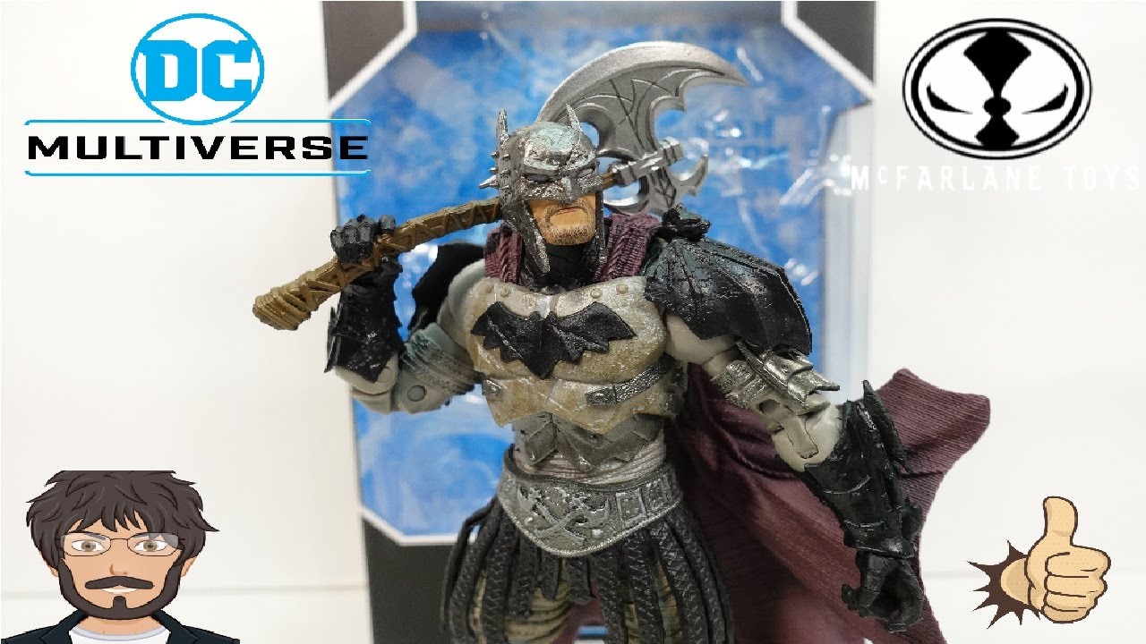 Review Gladiator Batman Dark Nights Metal Mcfarlane Toys DC Multiverse ...