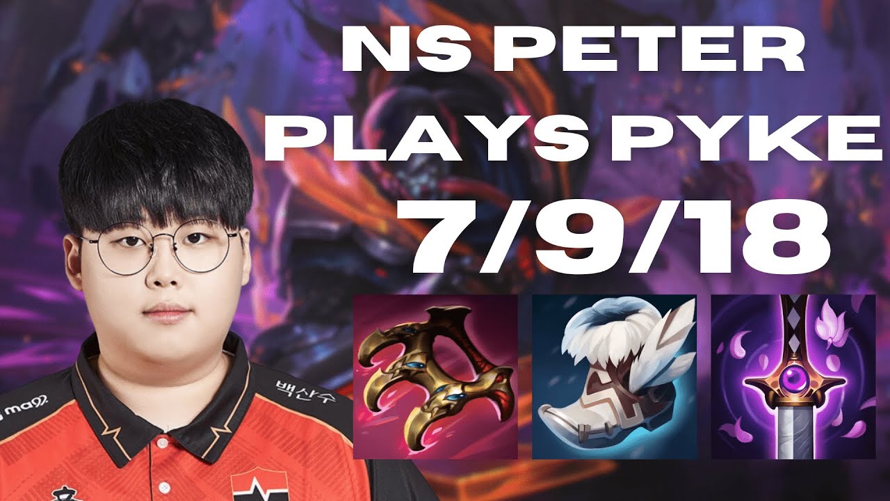 PYKE SUPPORT vs HWEI | KR CHALLENGER | (NS PETER, Rank 38 KR Server ...