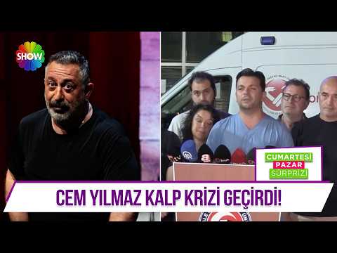 Cem Yılmaz kalp krizi geçirdi, anjiyo oldu!