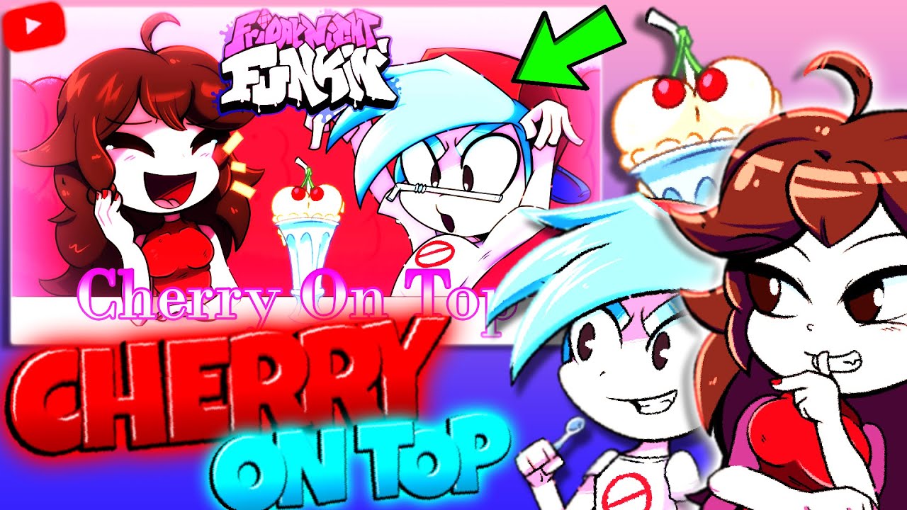 Friday Night Funkin' CHERRY ON TOP | A Valentines Day Mod - YouTube