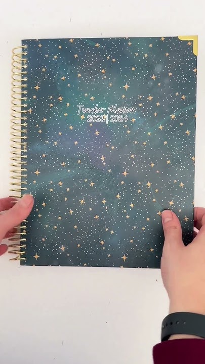 Starry Sky Teacher Planner Dividers - YouTube