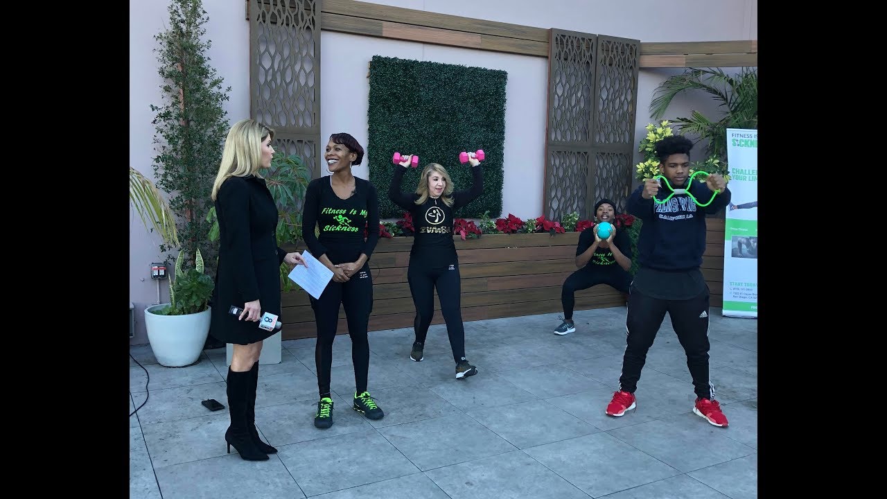 Fitness Is My Sickness - Sign & Sweat Promo on CW6 - YouTube